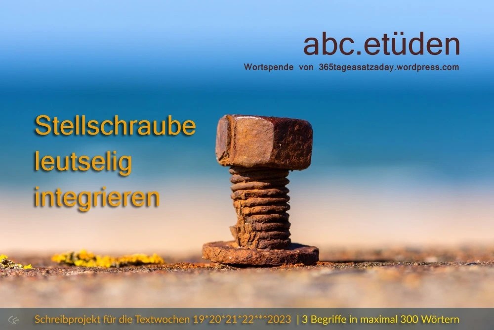 Verschraubtes erahnen – Kopf und Gestalt